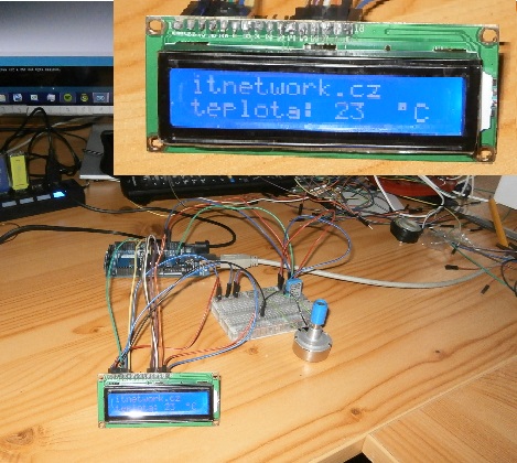 Lekce 4 - Arduino - LCD Display