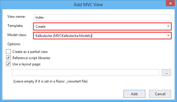 Lekce 5 - Obsluha formulářů v ASP.NET Core MVC