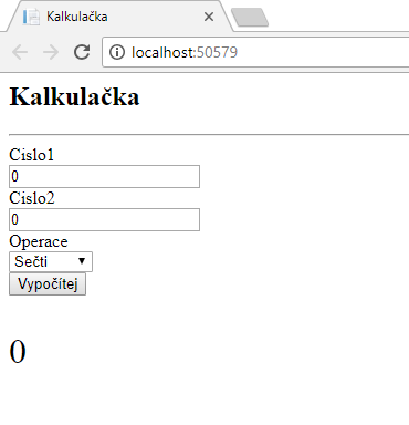 Lekce 5 - Obsluha formulářů v ASP.NET Core MVC
