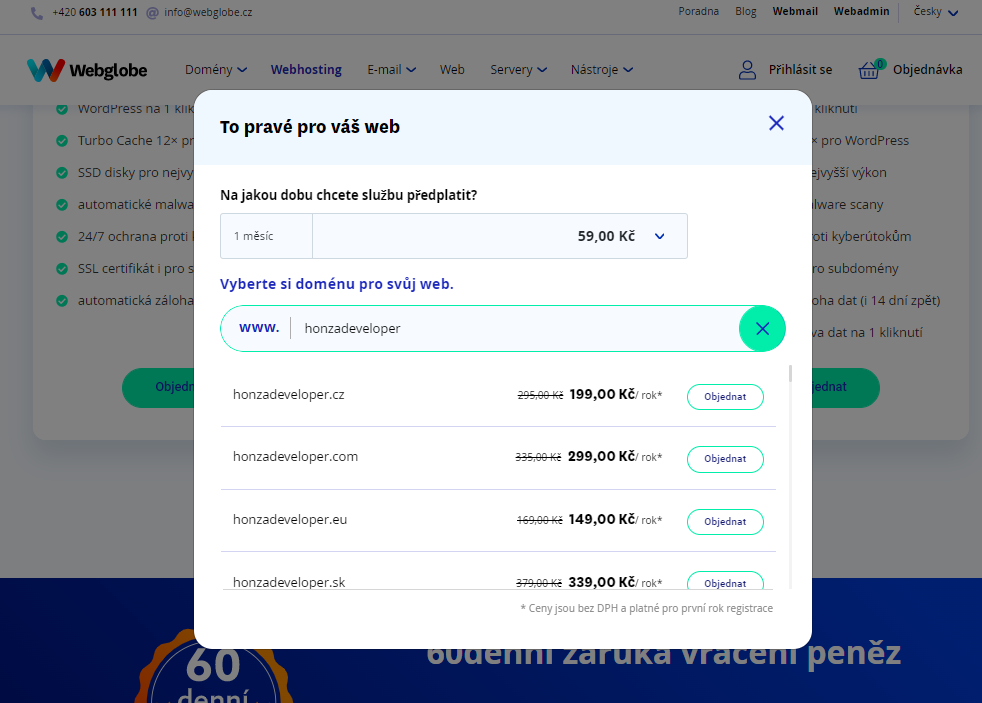 Lekce 17 - Nahrání webu na internet - Webhosting, doména, FTP klient
