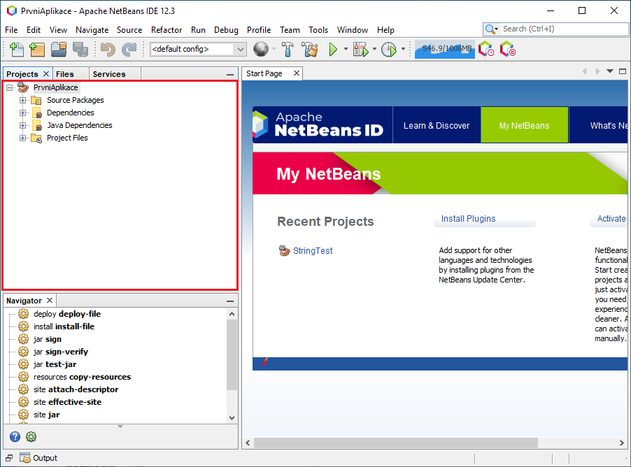 Lekce 2 - Apache NetBeans, IntelliJ IDEA a první konzolová aplikace