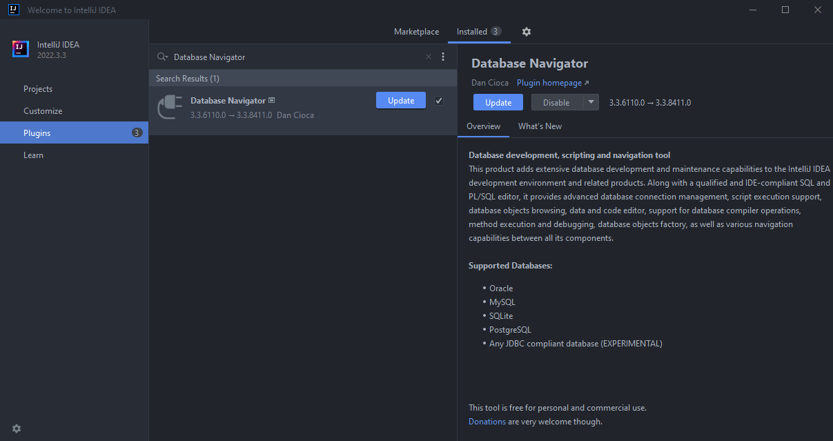Lekce 2 - Návrh MySQL databáze v IntelliJ IDE