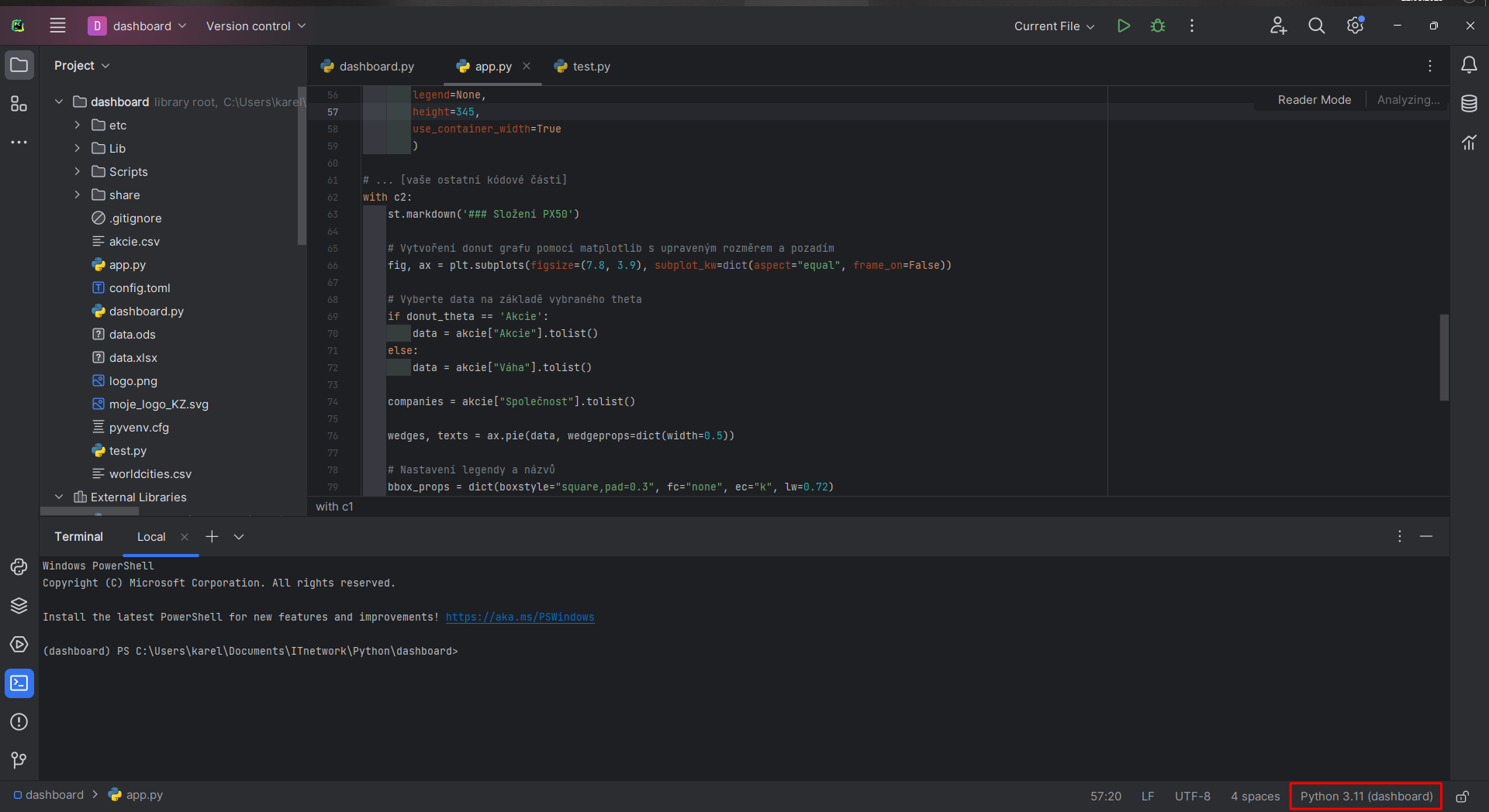 Lekce 2 - PyCharm a první konzolová aplikace v Pythonu